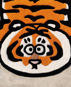Tiger Cartoon Rug – Tufthappy